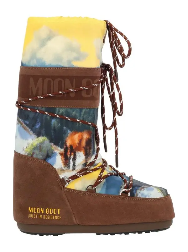 MOON BOOT PER GUEST IN RESIDENCE Lace-up Après-ski Boot - Brown