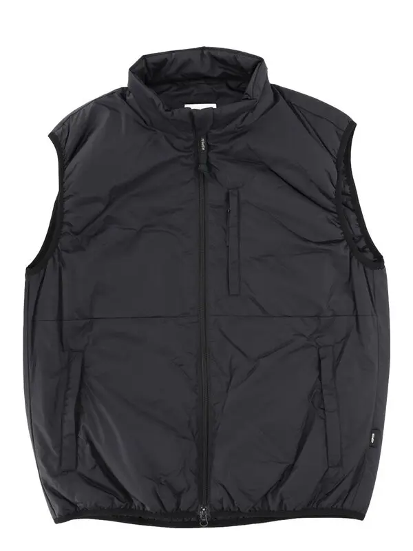Aspesi Zip-up Padded Gilet - Black