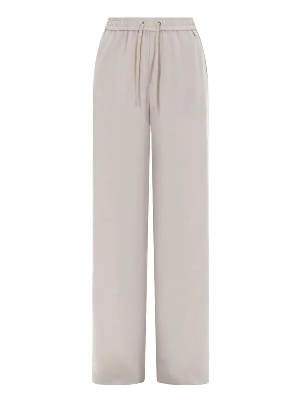 Herno Jogger Pants With Drawstring - Grey
