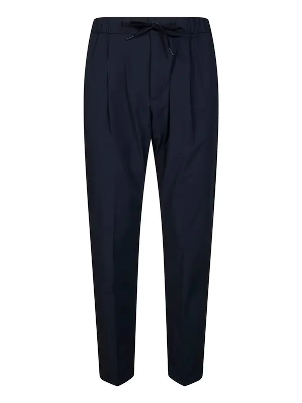 Herno Technical Elasticated Trousers - Blu