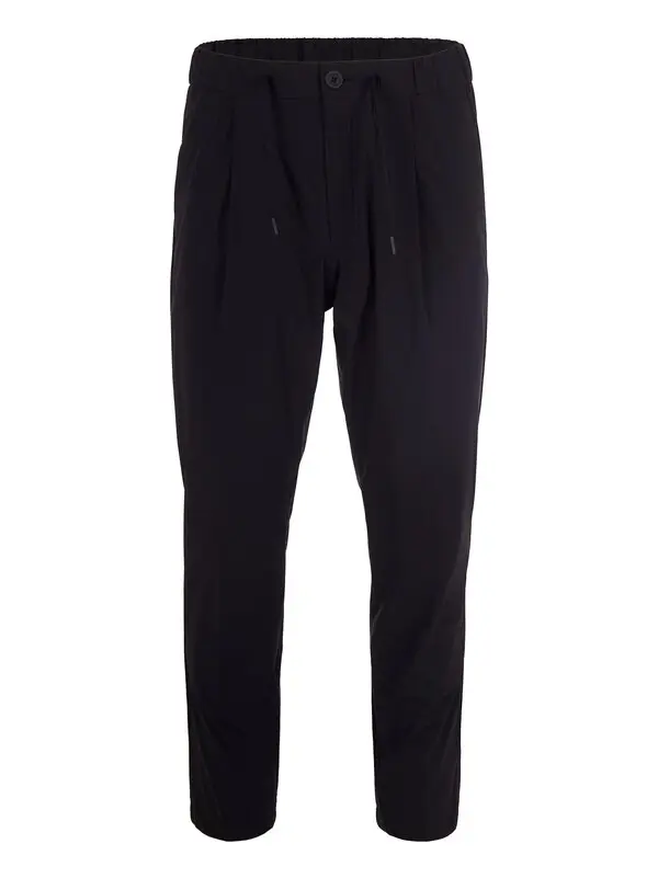 Herno Sleek Modern Trousers For - Nero