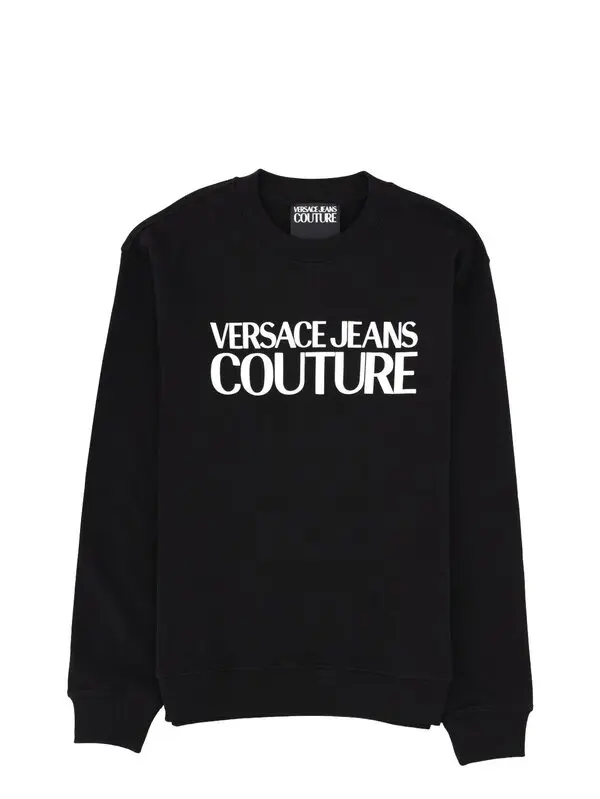 Versace Logo Sweatshirt - Black