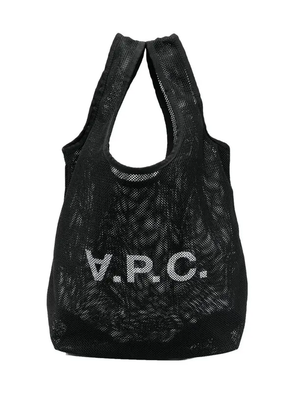 A.p.c. Mesh Tote Bag - Nero