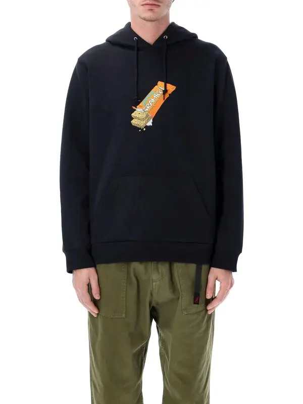 Gramicci Relaxed Sportswear Pullover With Drawstring Hood - Dr.navy
