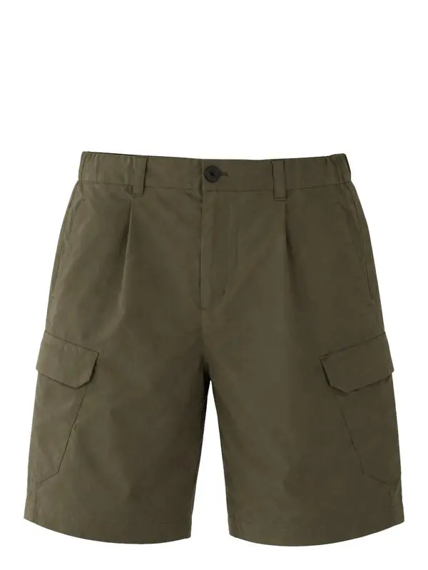 Herno Lightweight Mini Shorts - Green