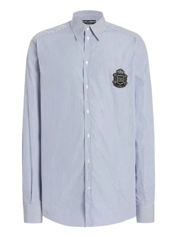 Dolce & Gabbana Short Sleeve Shirt For - Striped