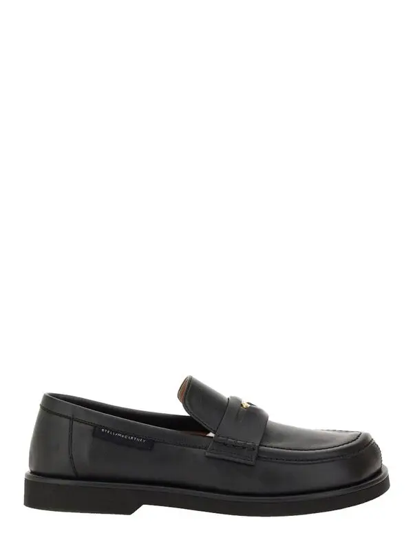 Stella McCartney Leather Loafers - Black