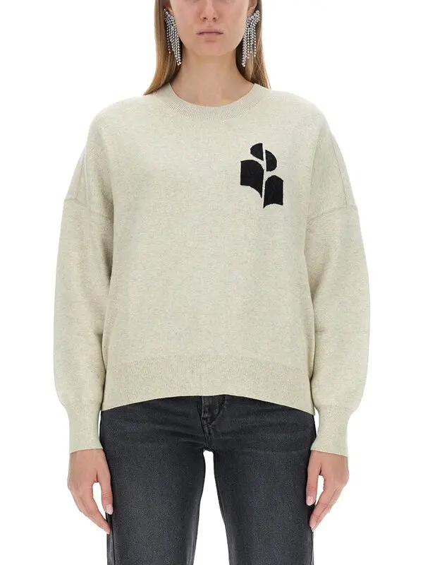 MARANT ETOILE Atlee Mini Shirt - Grey