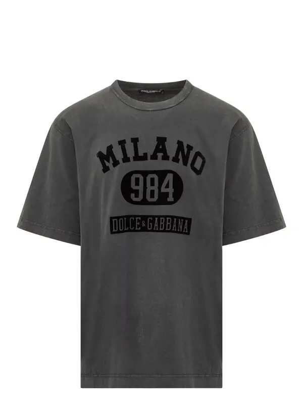 Dolce & Gabbana Graphic T-shirt - Nero