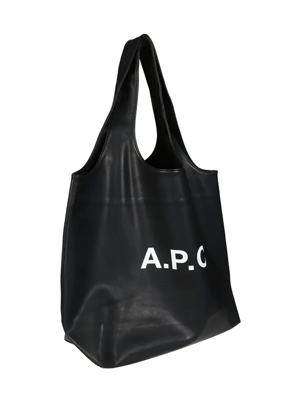 A.p.c. Mini Tote Handbag Ninon - Nero