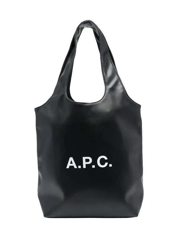 A.p.c. Modern Tote Bag With Dual Handles - Nero