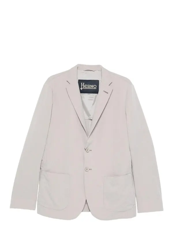 Herno Lightweight Blazer Ss26 Collection - Gray