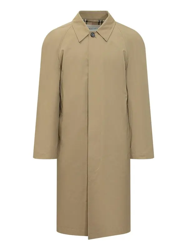 Burberry Long Trench Coat With Classic Collar - Hamper