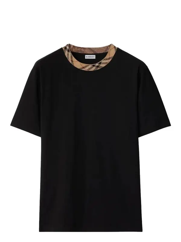 Burberry Short Sleeve Classic T-shirt - Black