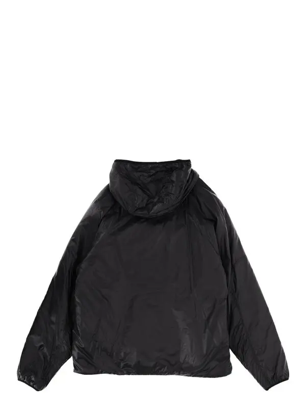 Herno Quilted Ripstop Hooded Jacket - Black