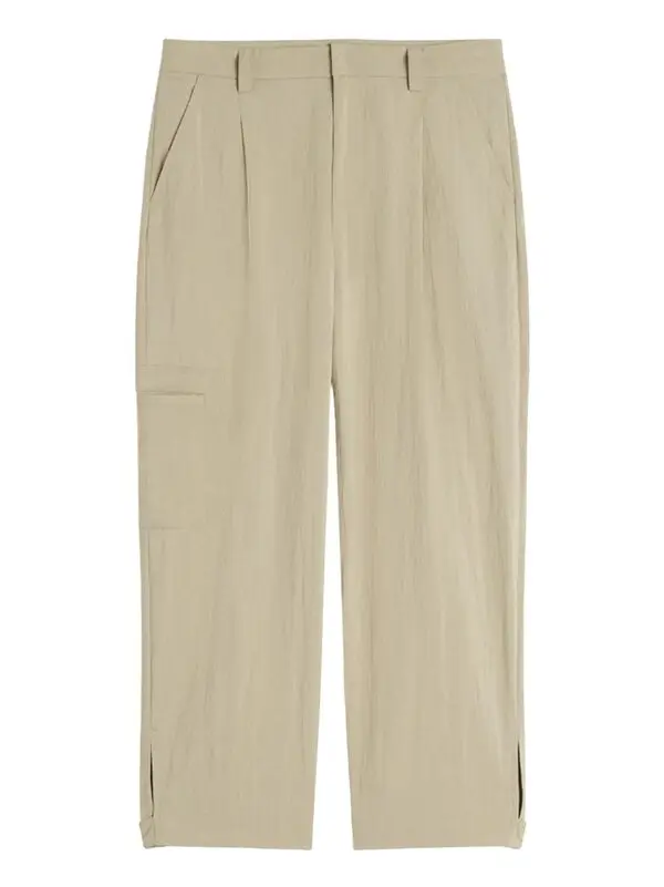 Maison Kitsuné Pleated Cargo Pants - Tealeaf