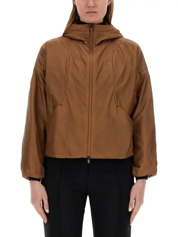 Herno Ripstop Hooded Jacket - Beige