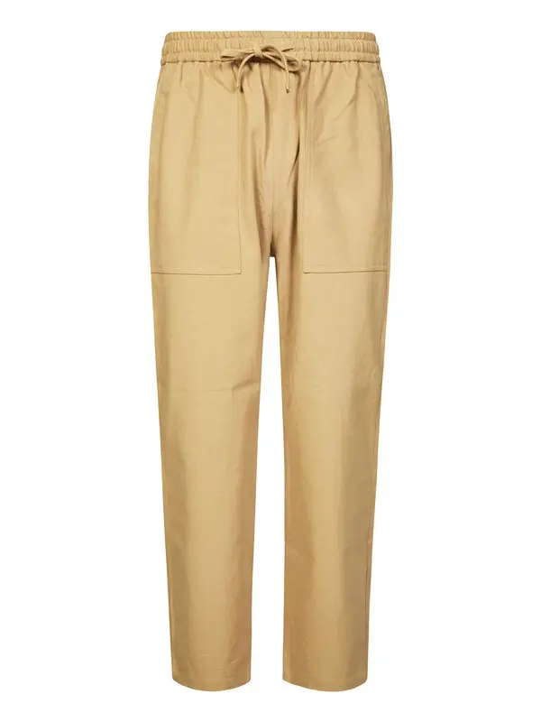 Maison Kitsuné Tailored Trousers - Beige