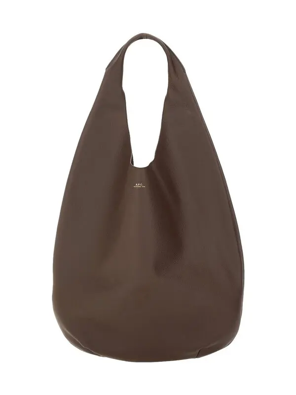 A.p.c. Le Neige Shoulder Bag - Brown