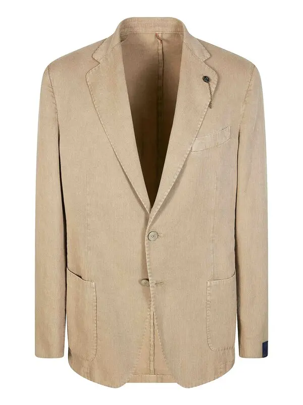 SANTANIELLO Pin Jacket - Beige