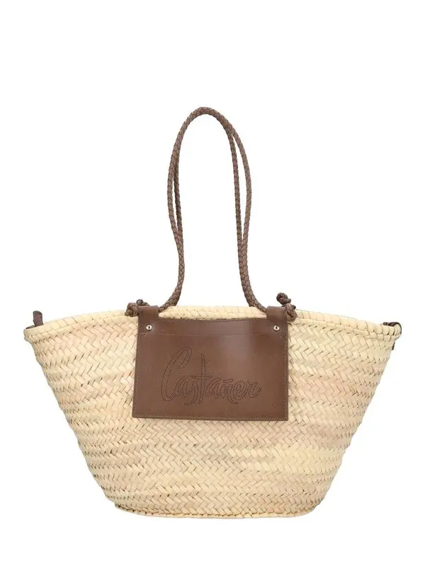 CastaÑer Woven Shoulder Bag - Beige