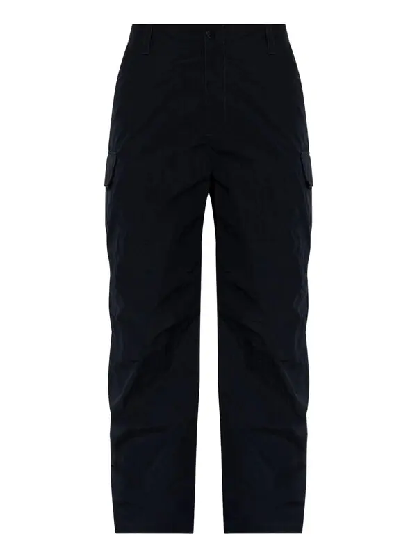 Burberry Relaxed Fit Cargo Trousers - Navy
