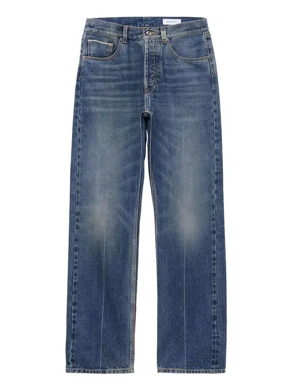 Alexander McQueen Straight Leg Jeans - Bluewashed
