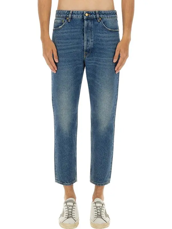 GOLDEN GOOSE Low-rise Straight-leg Jeans - Denim