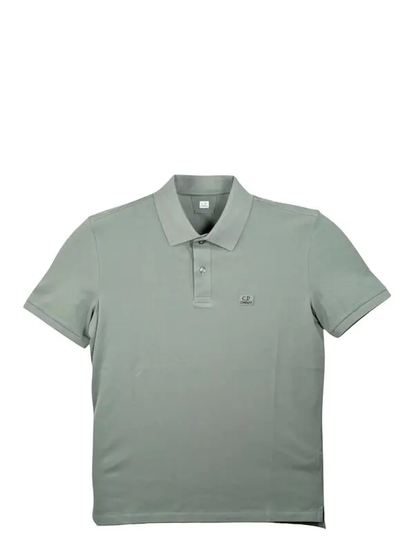 C.P. COMPANY C. P. Company Short Sleeve Polo Shirt - Green