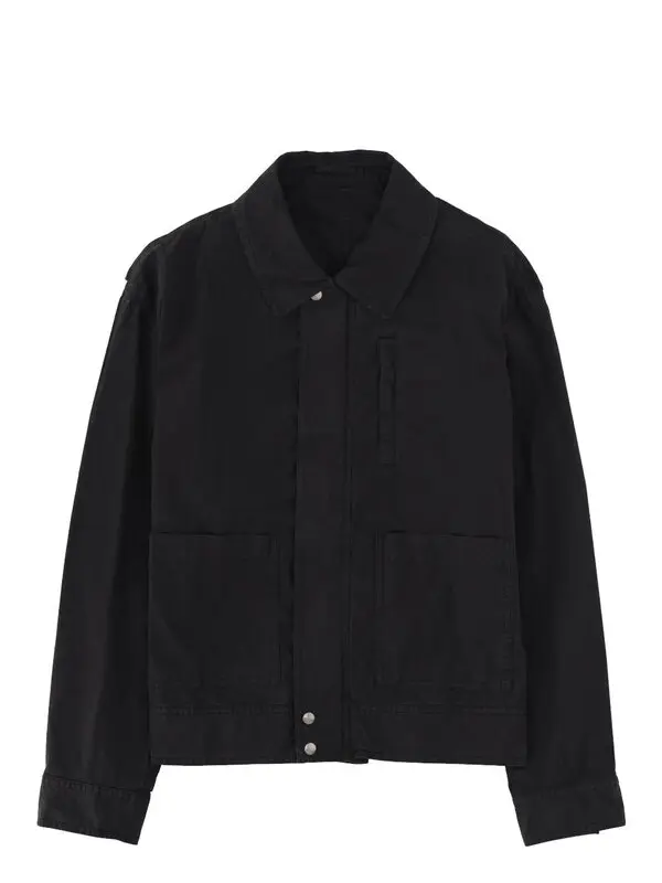 Dries Van Noten Cotton Utility Jacket - Black