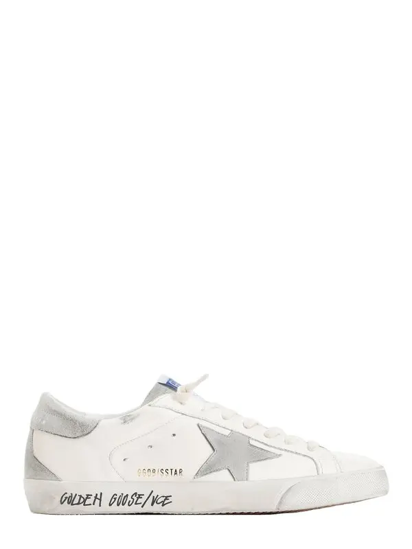 GOLDEN GOOSE Luxe Leather Sneakers - White