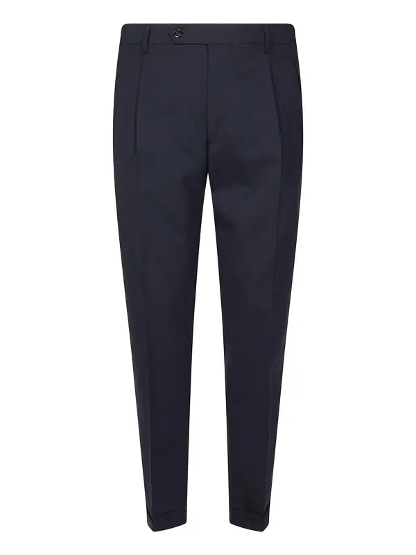 BERWICH Relaxed Fit Trousers - Blu
