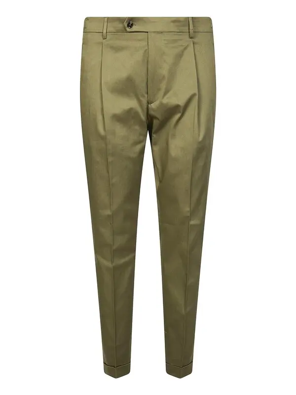 BERWICH Relaxed Fit Trousers - Verde