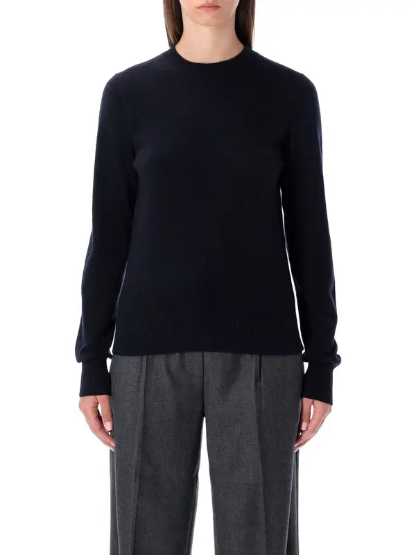 RHEA Tailored Slim Fit Crewneck Sweater - Blue