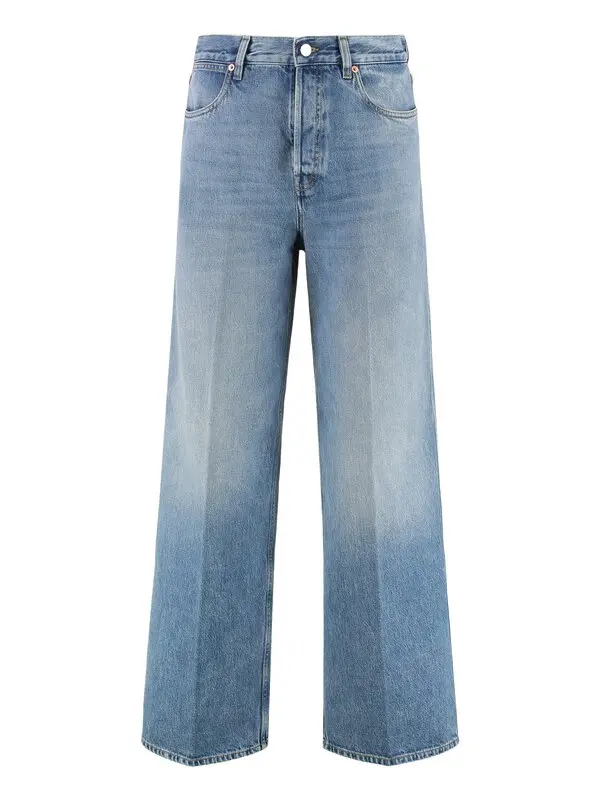 Gucci Wide Leg Pants - Denim