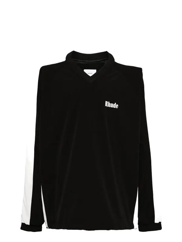 Rhude Raven Pullover Sweater - Blackfwhit