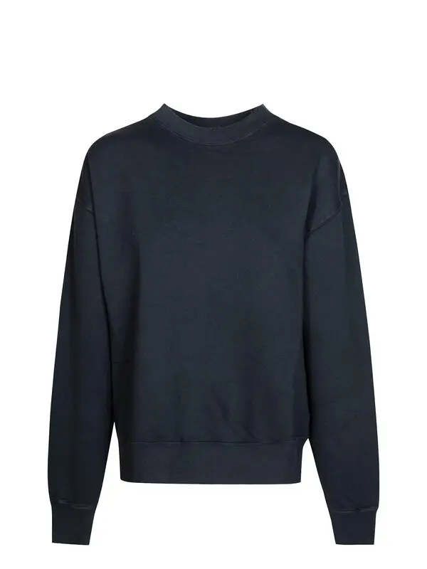 GOLDEN GOOSE Sweatshirt With Reverse Logo - Nero
