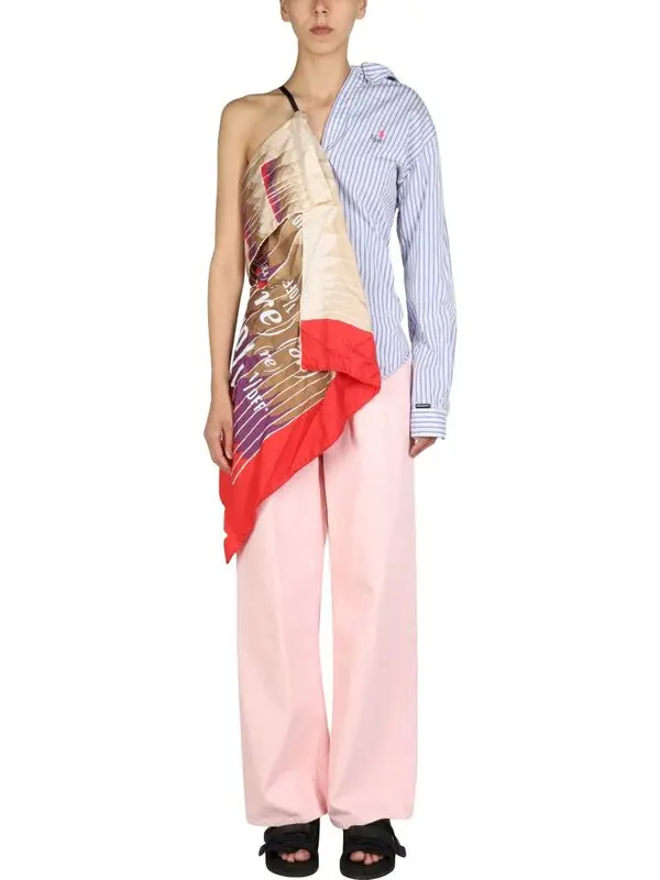 1/OFF PARIS X Nike Upcycled Crewneck T-shirt Dress - Multicolour