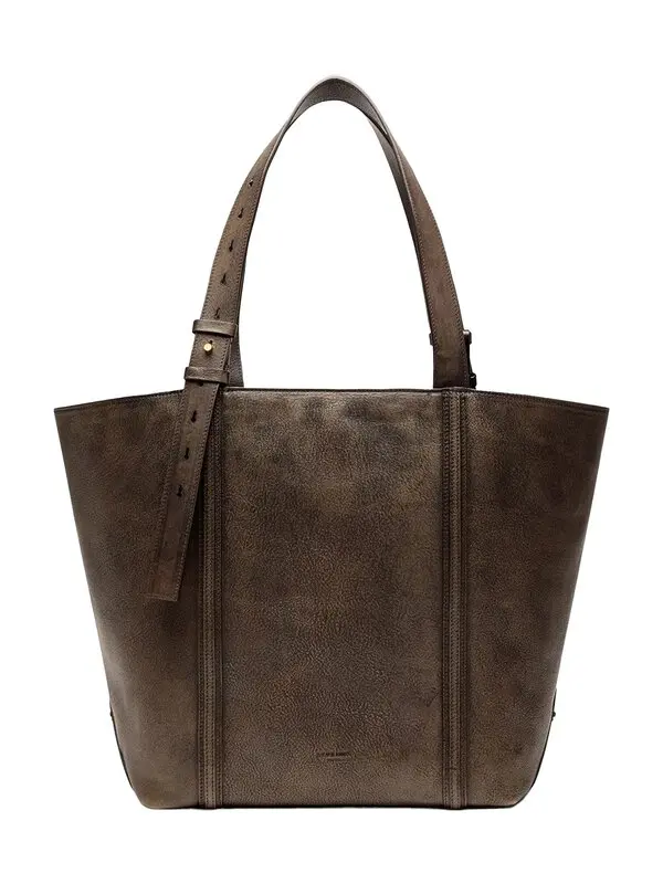 GOLDEN GOOSE Elegant Tote Bag With Adjustable Handles - Brown