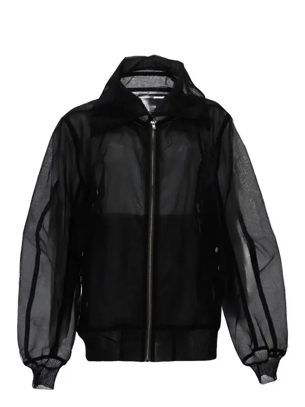 Rick Owens Cal Coated Cotton-blend Bomber Jacket - Black