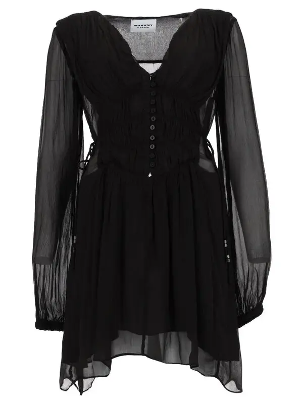 MARANT ETOILE Mini Dress - Black