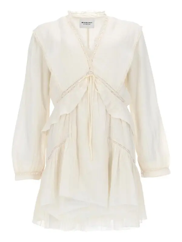 MARANT ETOILE Mini Dress - Ivory