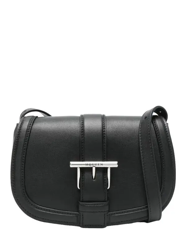 Alexander McQueen T-bar Mini Satchel - Black