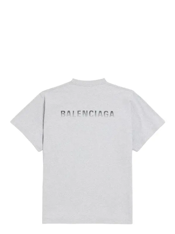 Balenciaga Oversized T-shirt - Heathrgrey