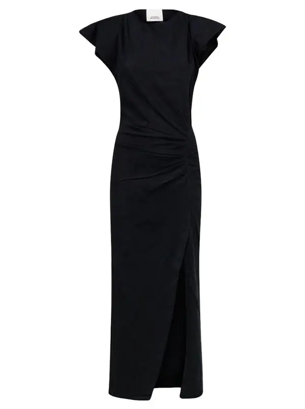 MARANT ETOILE Nadela Maxi Dress - Black