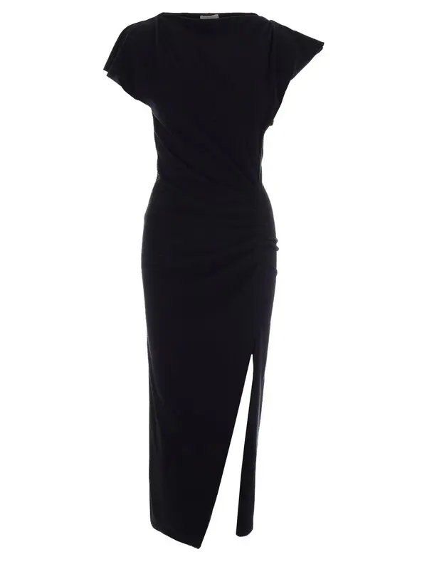 MARANT ETOILE Nadela Maxi Dress - Black