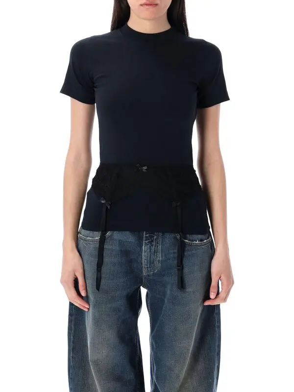 Balenciaga Lingerie T-shirt - Black
