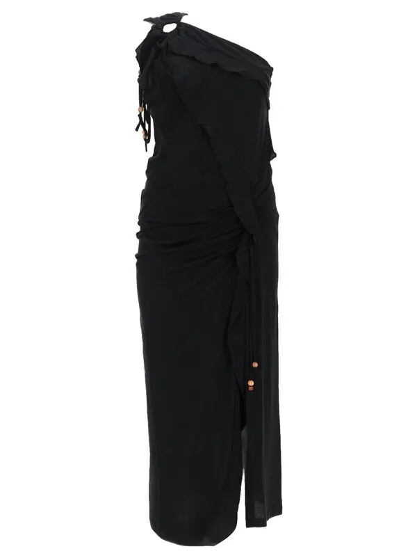 Isabel Marant Étoile One-shoulder Mini Dress - Black