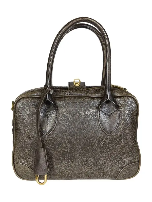 GOLDEN GOOSE Vita Bag In Leather - Marrone
