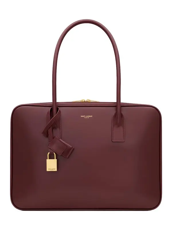 Saint Laurent Sac De Jour Box Shoulder Bag - Red